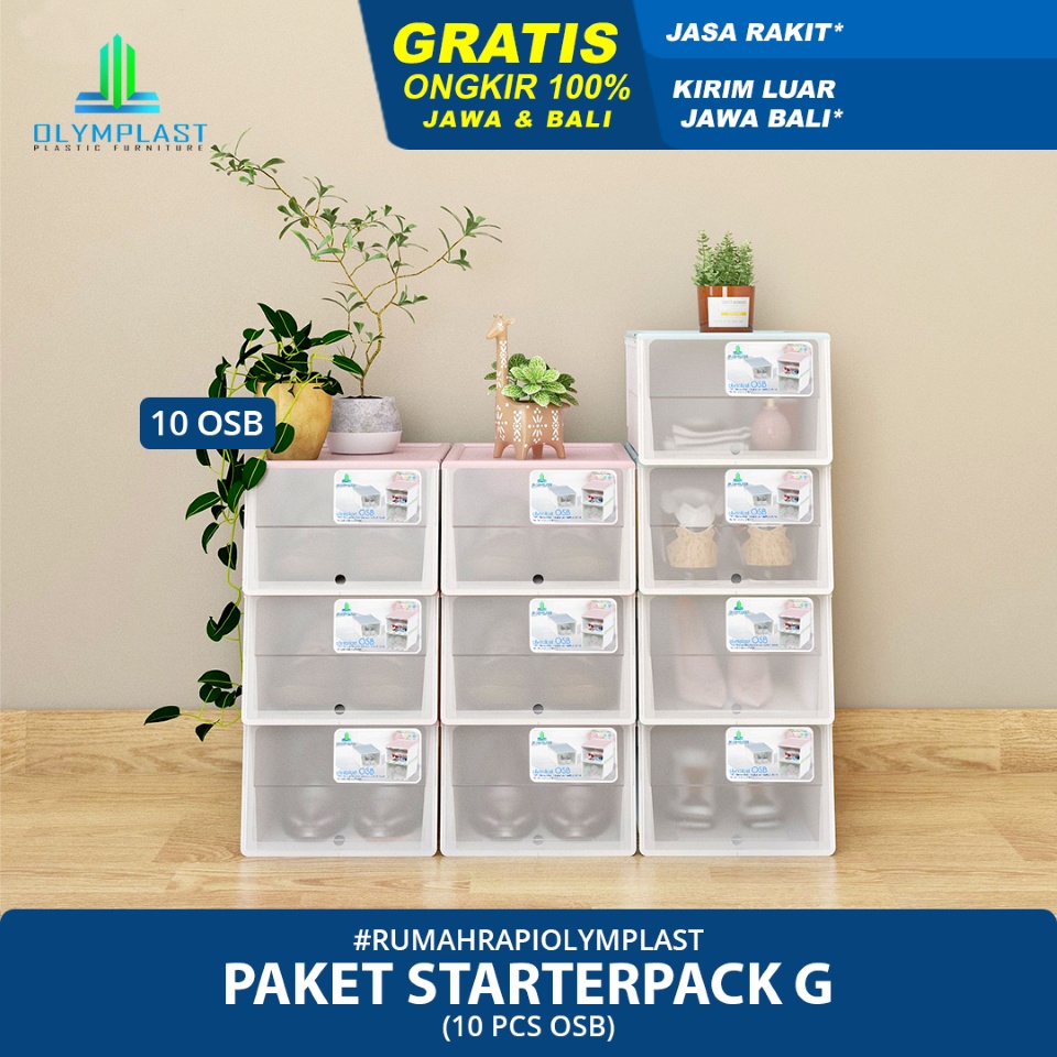 Jual MORE Olymplast Starterpack Rumah Rapi G - Paket Hemat Hampers ...