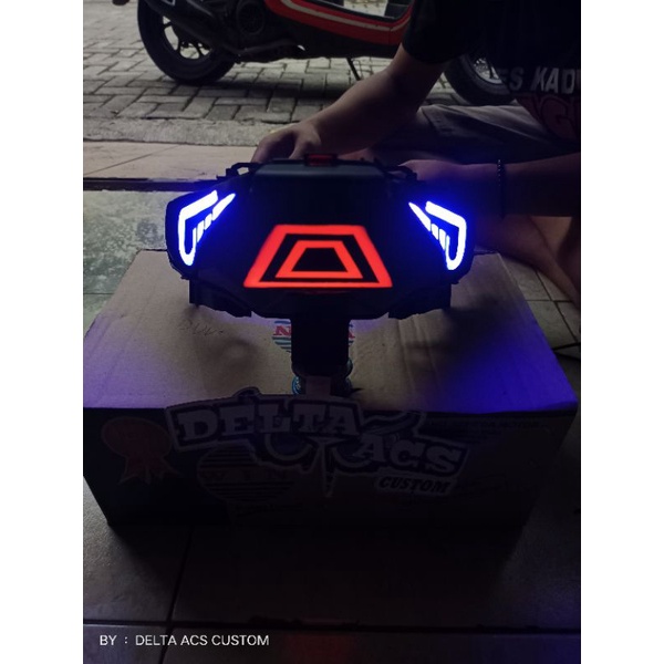 Jual Stoplamp Beat LED New 2020/2021 l Custom Stoplamp Beat Deluxe ...