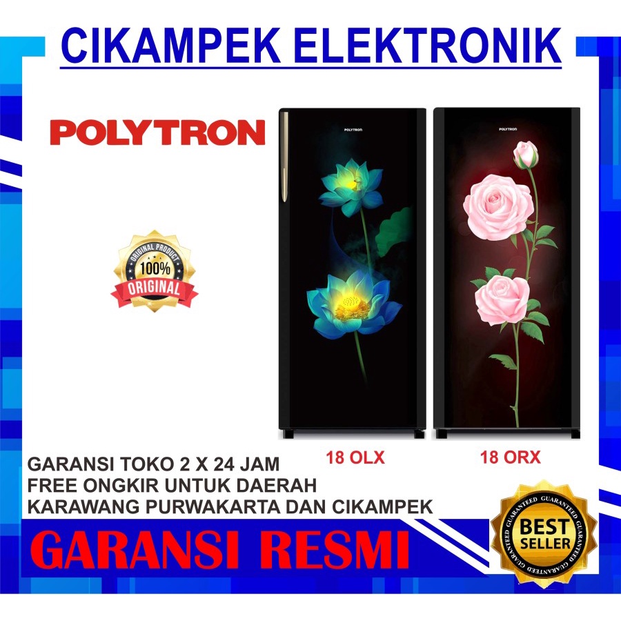 Jual KULKAS POLYTRON PRA 18OLX ORX KULKAS 1 PINTU BELLEZA VARIA 180 ...