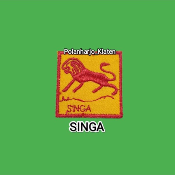 Jual Tanda Regu Pramuka Putra Singa / Tanda Regu Singa | Shopee Indonesia