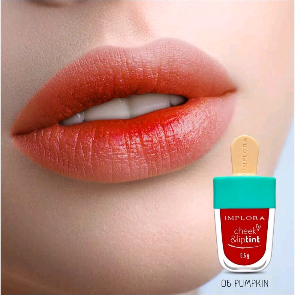 Jual Implora Cheek & Liptin Implora Lip Tint - BISA COD | Shopee Indonesia