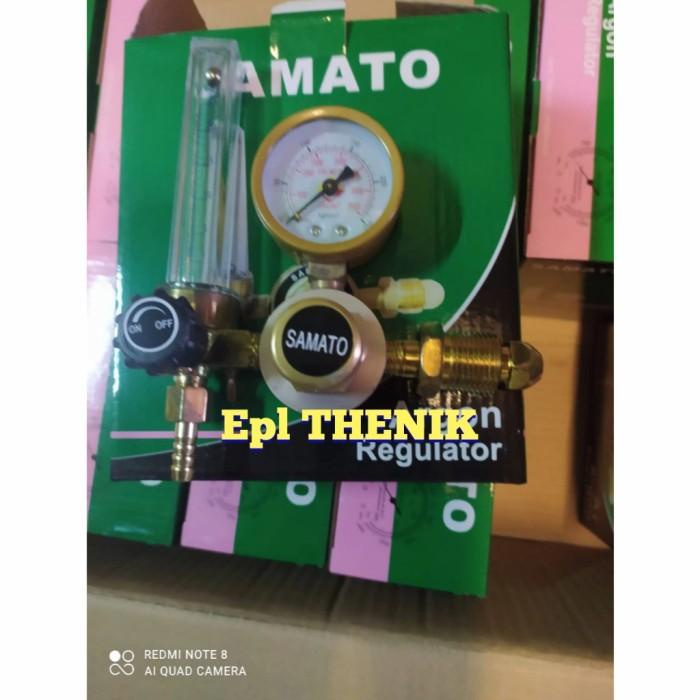 Jual Regulator Best Seller Regulator Argon Tabung Oksigen Samato ...