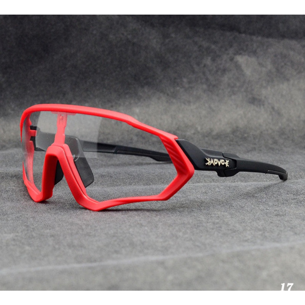 Jual kacamata KAPVOE Photochromic Cycling Sunglasses gowes sepeda ...