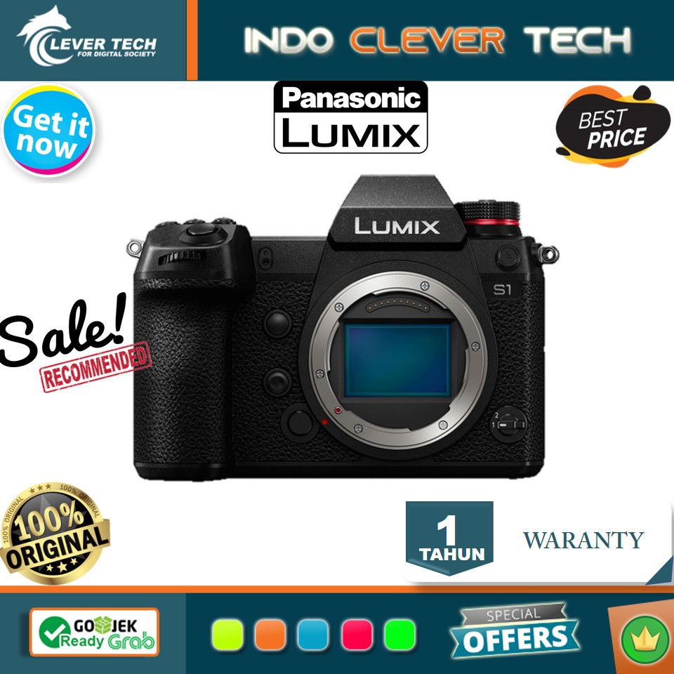 Jual Panasonic Lumix DC-S1 Mirrorless Body Only | Shopee Indonesia