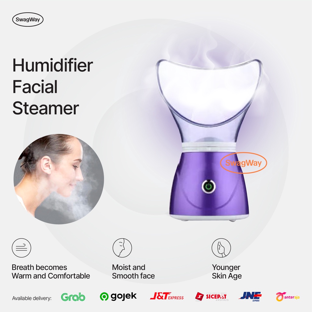Jual alat uap wajah sauna steamer facial muka face humidifier perawatan ...