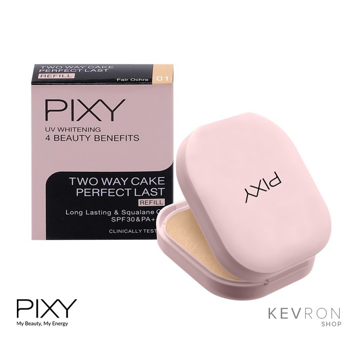 Jual Pixy Refill UV Whitening Two Way Cake Perfect Last (Isi Ulang) 4BB ...