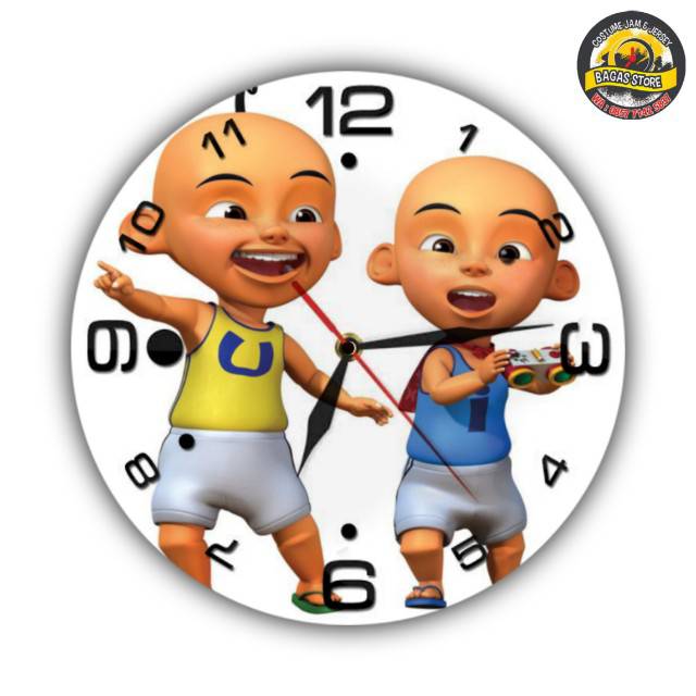 Jual Jam dinding costume Upin & Ipin. | Shopee Indonesia
