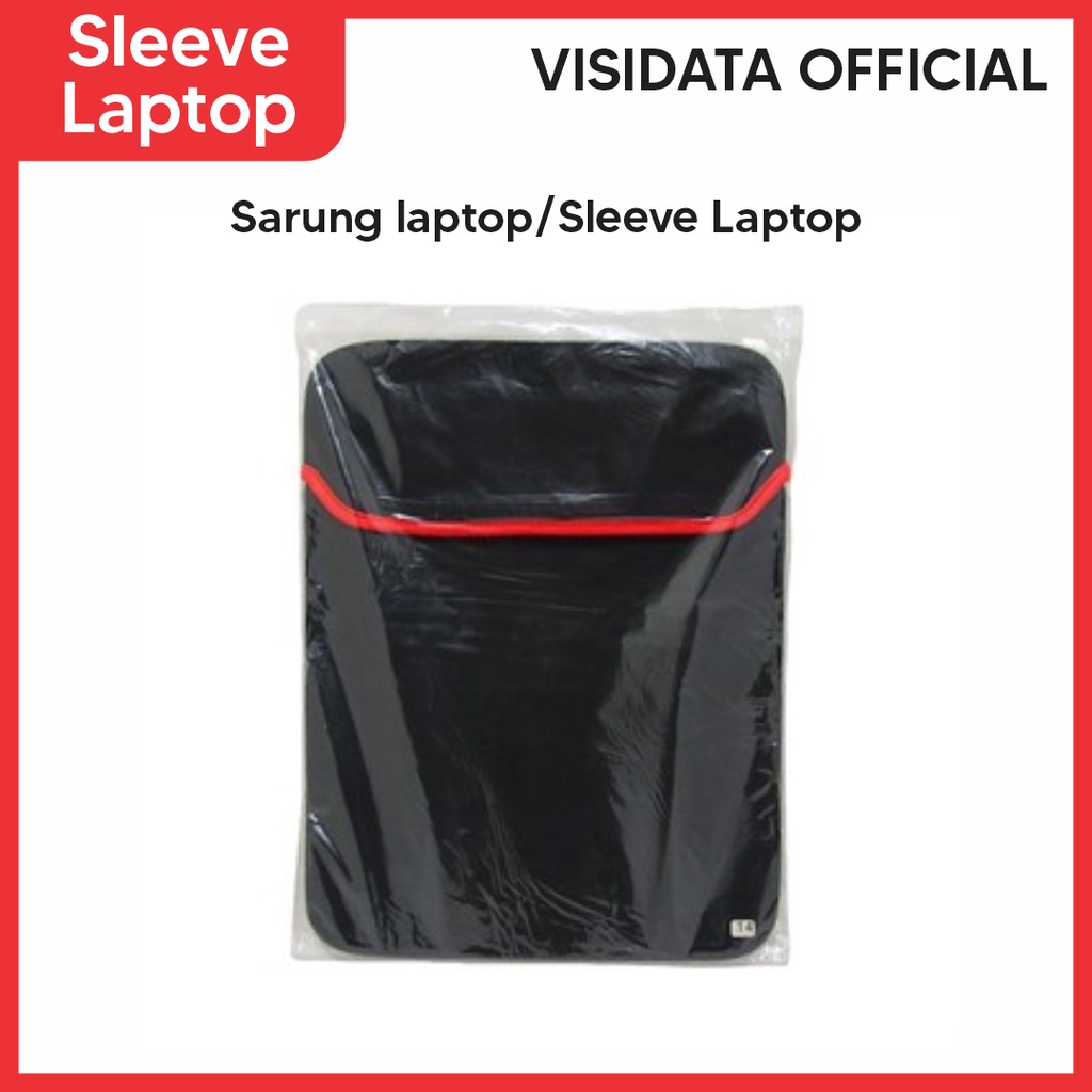 Jual Sleeve Laptop - Sarung Laptop 12",13", 14 Inch - Hitam | Shopee ...