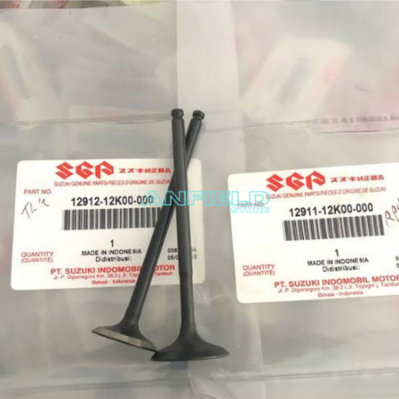 Jual Klep Set Klep In Ex Payung Klep Suzuki Satria FU F150 FI original ... Jual Klep Set Klep In Ex Payung Klep Suzuki Satria FU F150 FI original ...