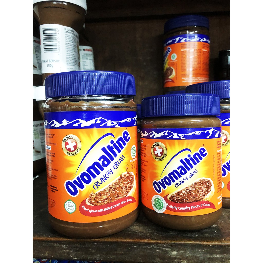 Jual Selai Coklat Ovomaltine Crunchy Cream Original Murah | Shopee Indonesia
