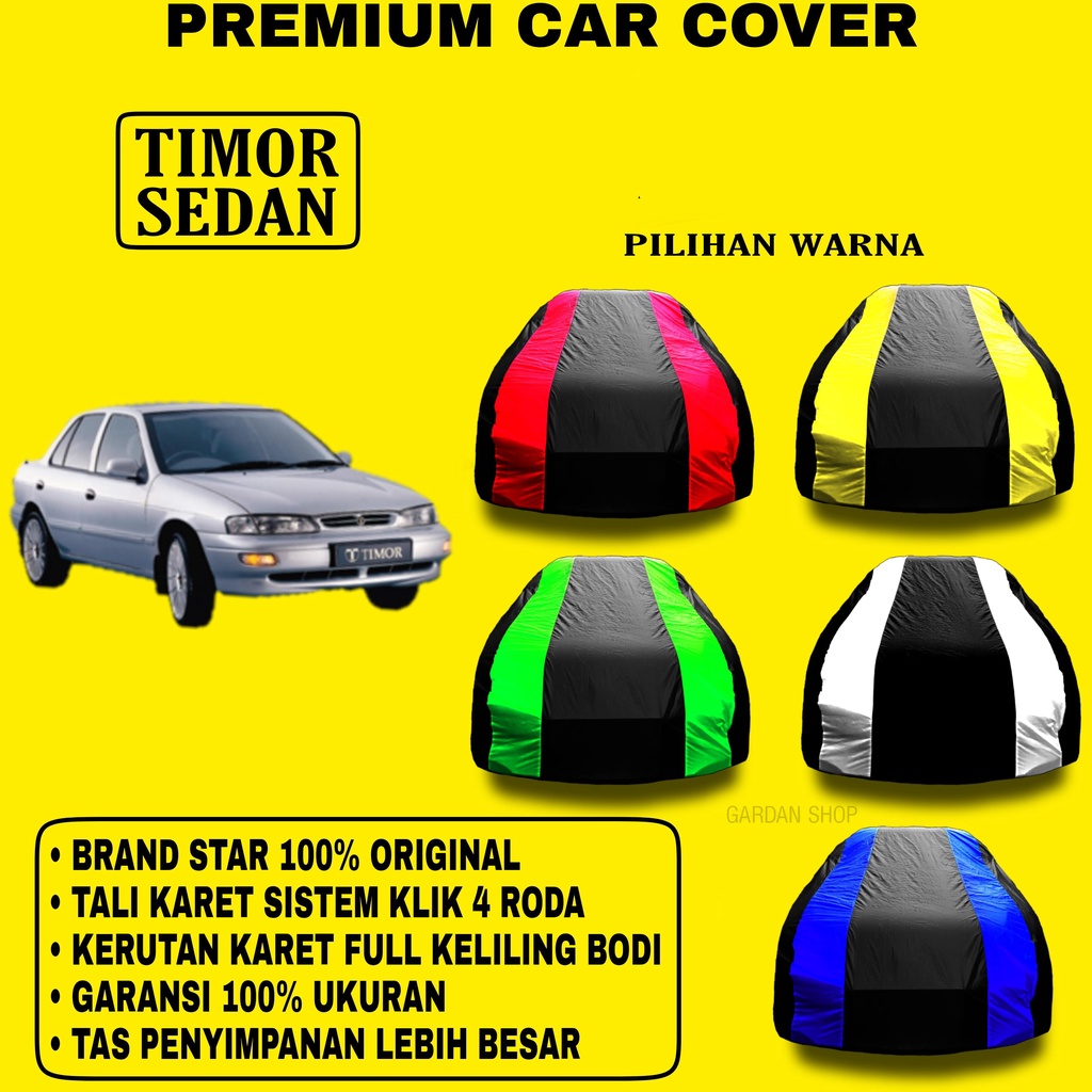 Jual Body Cover TIMOR SEDAN Garis 2 WARNA Penutup Pelindung Bodi Mobil ...