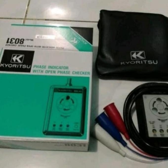 Jual Phase Indicator With Open Phase Checker Kyoritsu 8031 | Shopee ...