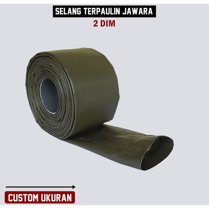Jual Selang Terpal Semi Karet Terpaulin 2 Inch/Dim | Shopee Indonesia