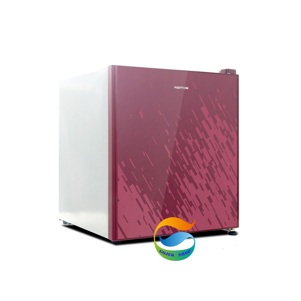 Jual KULKAS MINI POLYTRON REFRIGERATOR 50 LITER PRH 51 R/X- Tempered ...