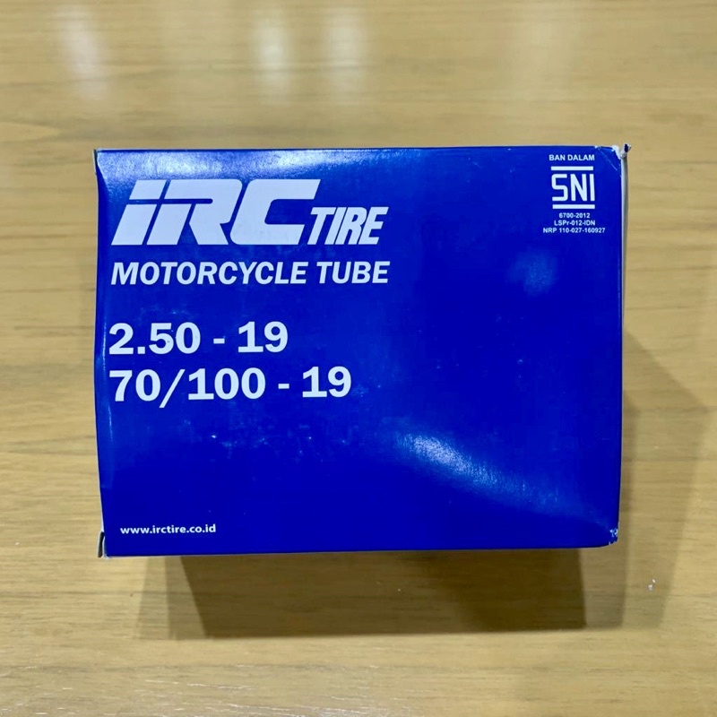 Jual Ban Dalam Motor IRC 70/100-19 ( 250-19 ) KLX | Shopee Indonesia