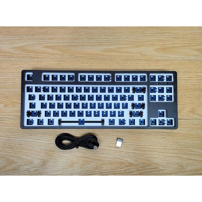 Jual Kd87 Wireless Mechanical Keyboard Barebone Diy Kit Tkl Rgb Hotswap ...