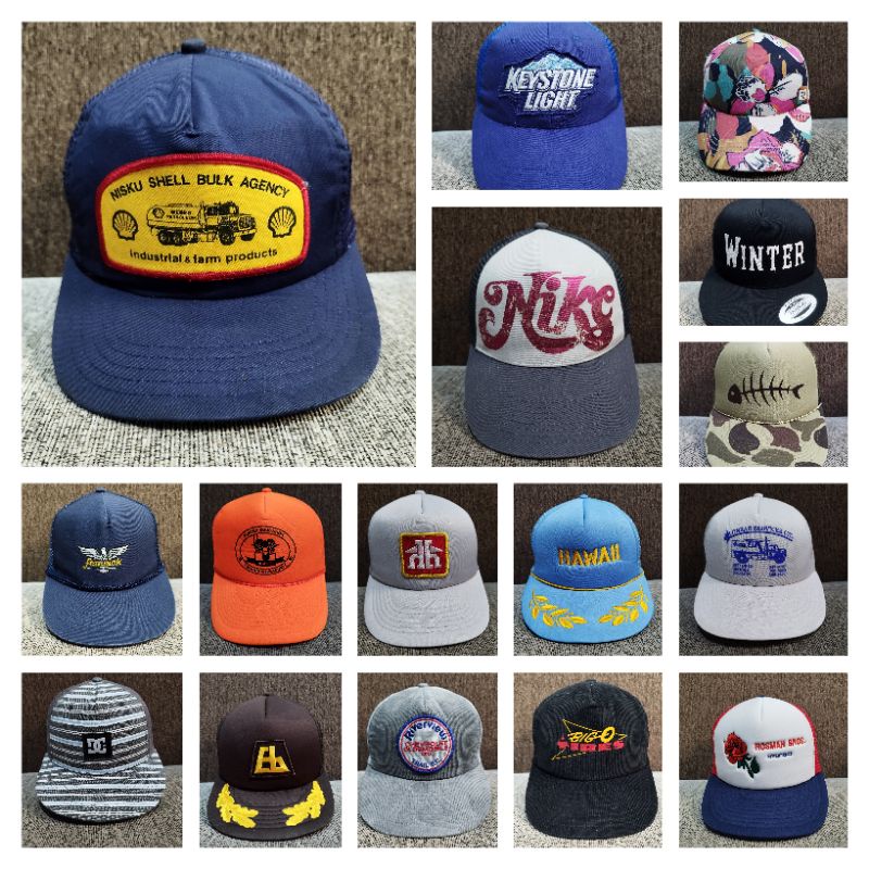 Jual TOPI SECOND TRUCKER ORIGINAL VINTAGE PRELOVED SEKEN THRIFTING ...