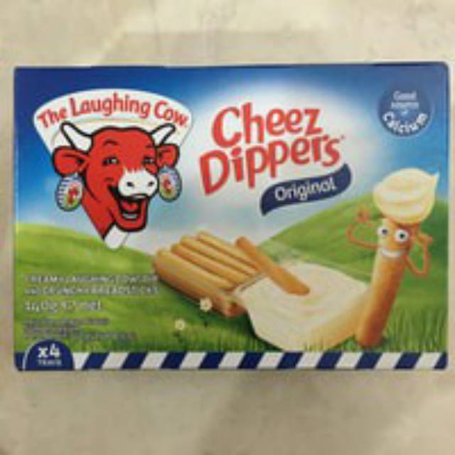 Jual The Laughing Cow Cheez Dippers Original Cheese with Biscuit Stick ...