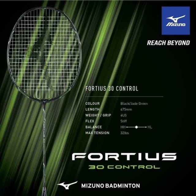 Jual Raket Mizuno Fortius 30 Control + Senar Yonex Bg 66 Ultimax ...