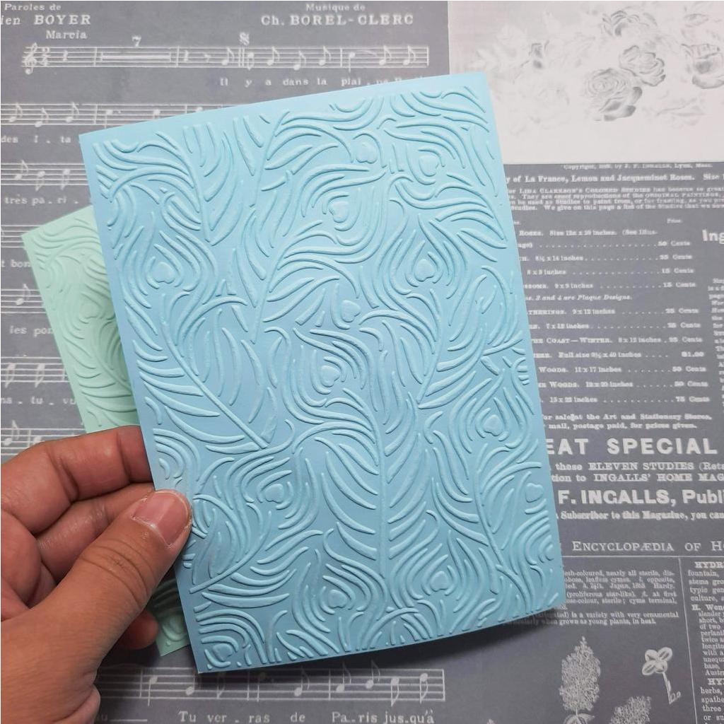Jual Emboss Paper - PEACOCK FEATHER (Embossing Paper Folder) | Shopee ...