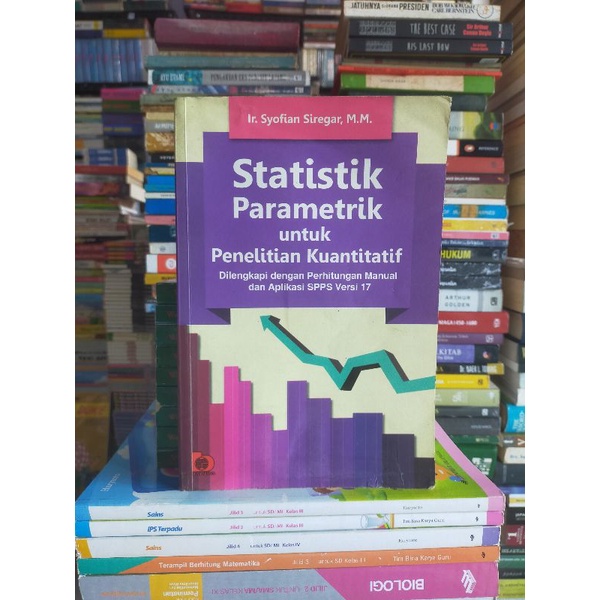 Jual Buku Original : STATISTIK PARAMETRIK untuk Penelitian Kuantitatif | Shopee Indonesia