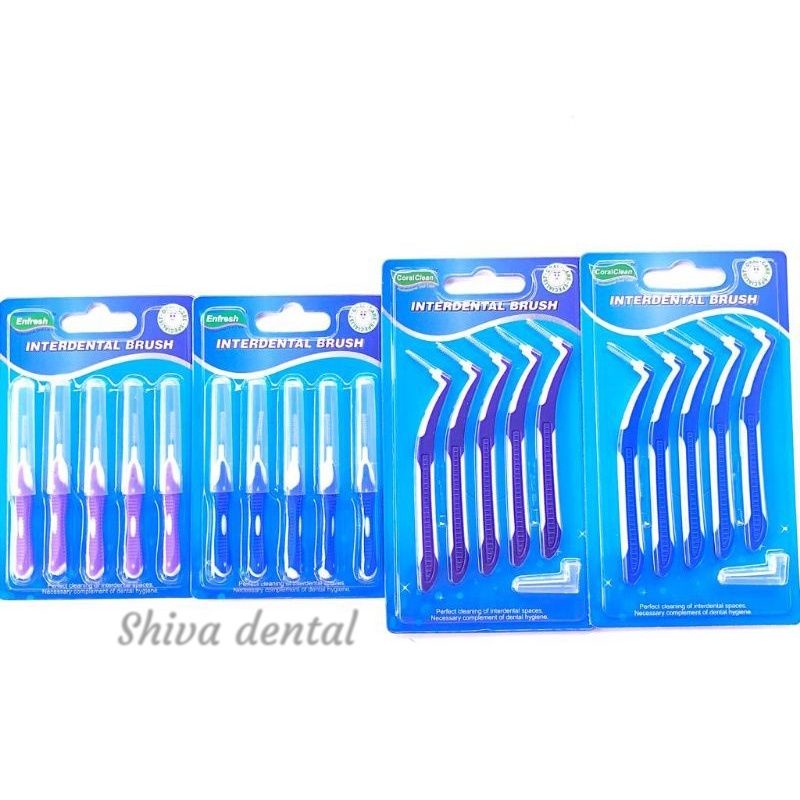 Jual sikat sela gigi Interdental brush / sikat gigi behel ortho ...