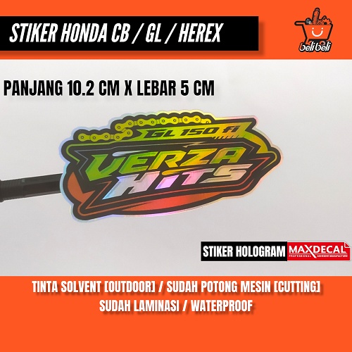 Jual sticker honda herex terbaru / sticker gl 100 / sticker cb / stiker ...