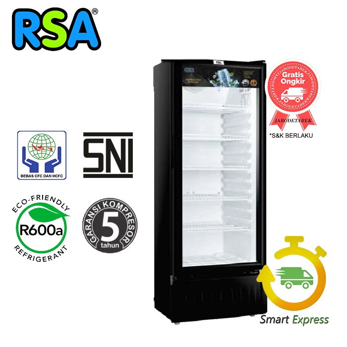 Jual SHOWCASE RSA AGATE 300 / AGATE 300R / AGATE 300 R - (5 RAK SLOT ...