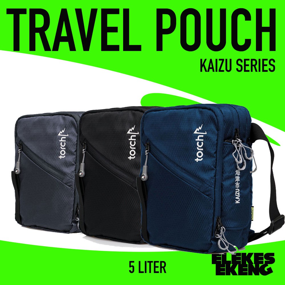 Jual TAS SELEMPANG TORCH KAIZU / SLING BAG TORCH KAIZU, TRAVEL POUCH ...