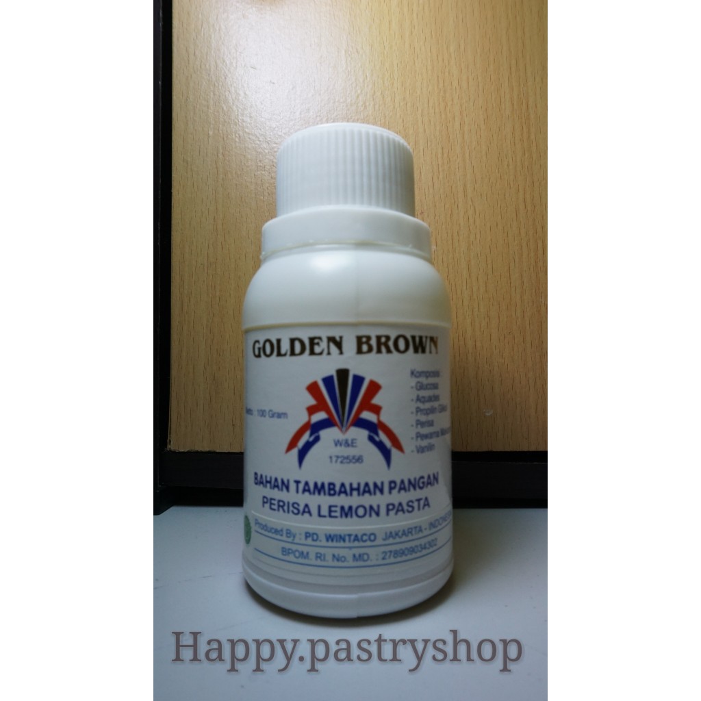 Jual Perisa Golden Brown Lemon 100gr | Shopee Indonesia