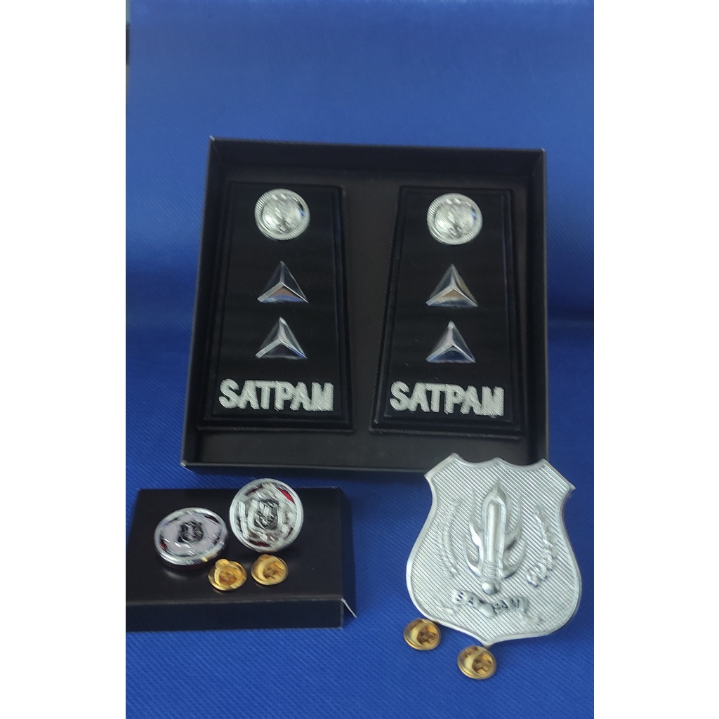 Jual Paket Hemat Pangkat Satpam , Monogram dan Kewenangan | Shopee ...
