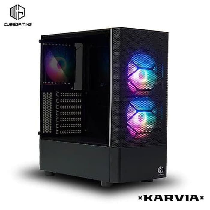 Jual Casing PC CUBE GAMING KARVIA - ATX - TEMPERED GLASS / Casing ...