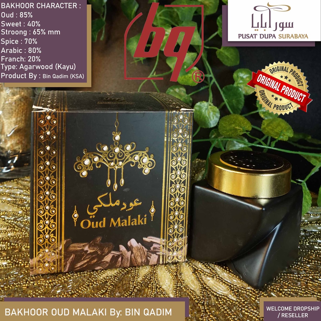 Jual Bakhoor BQ Oud Malaki Bukhur Maliki Buhur Bin Qadim Original ...