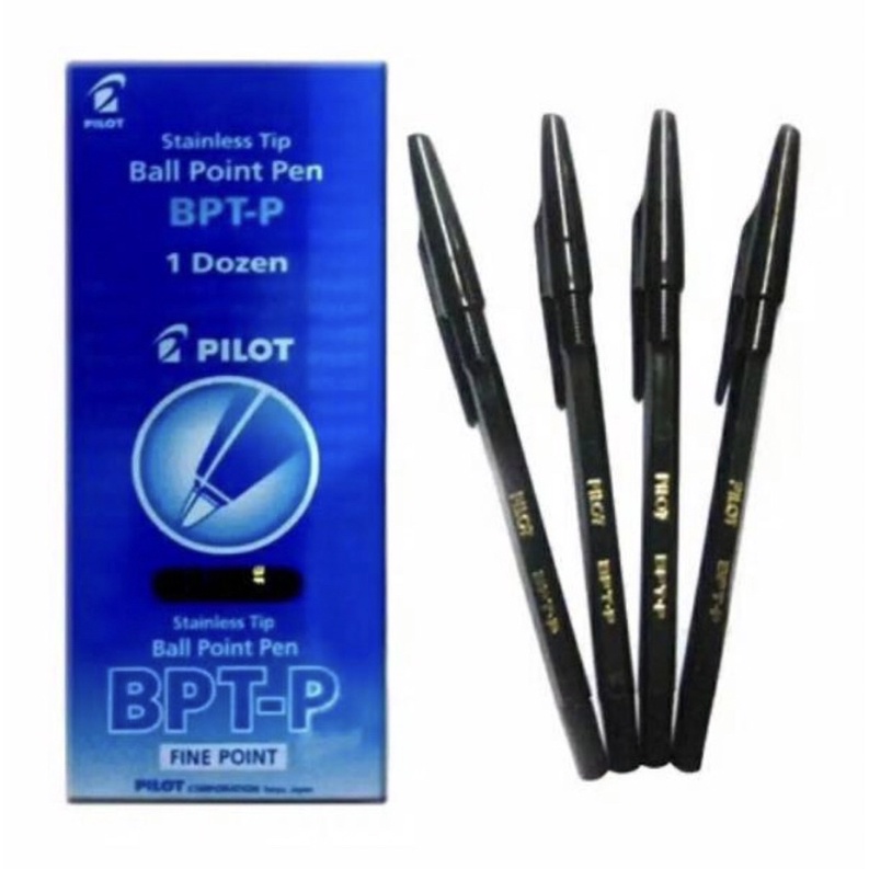 Jual BULPOINT PILOT / BULPEN PILOT BPTP HITAM / BIRU / MERAH ( Isi 12 ...