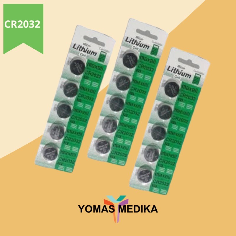 Jual Baterei Baterai CR 2032 CR2032 Untuk Termometer Thermometer ...