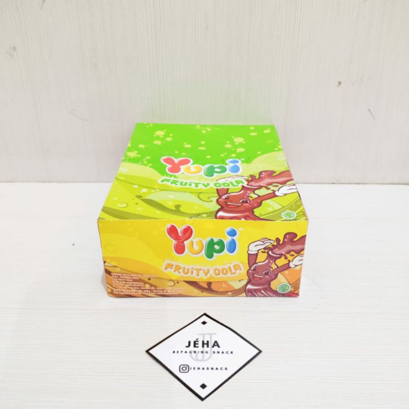 Jual [ PERMEN ] Yupi Fruity Cola isi 24pcs | Shopee Indonesia