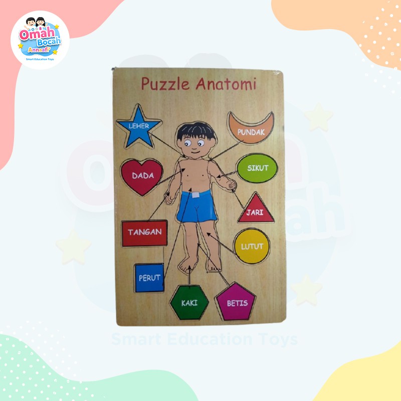 Jual JUAL MAINAN PUZZLE ANATOMI TUBUH DI MALANG | Shopee Indonesia