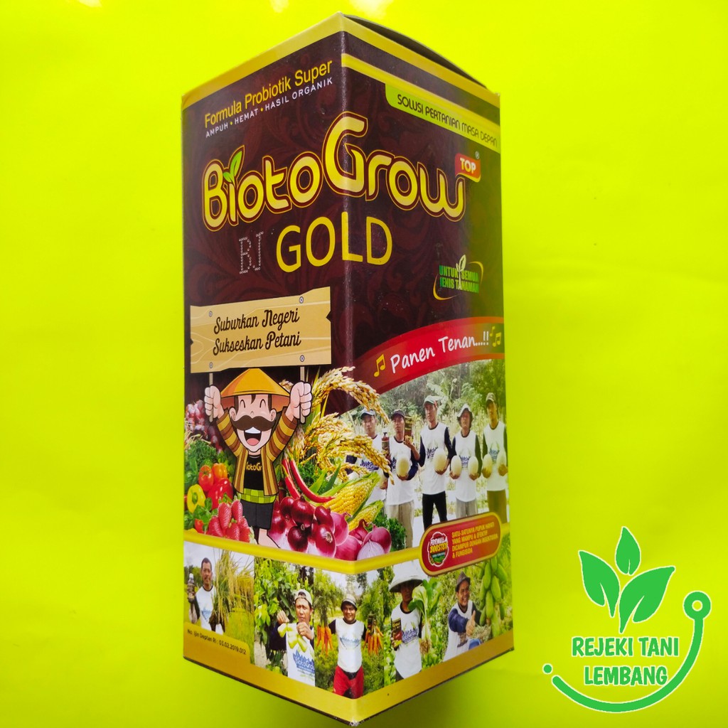 Jual BIOTOGROW GOLD 1 LITER Pupuk Organik Cair | Shopee Indonesia