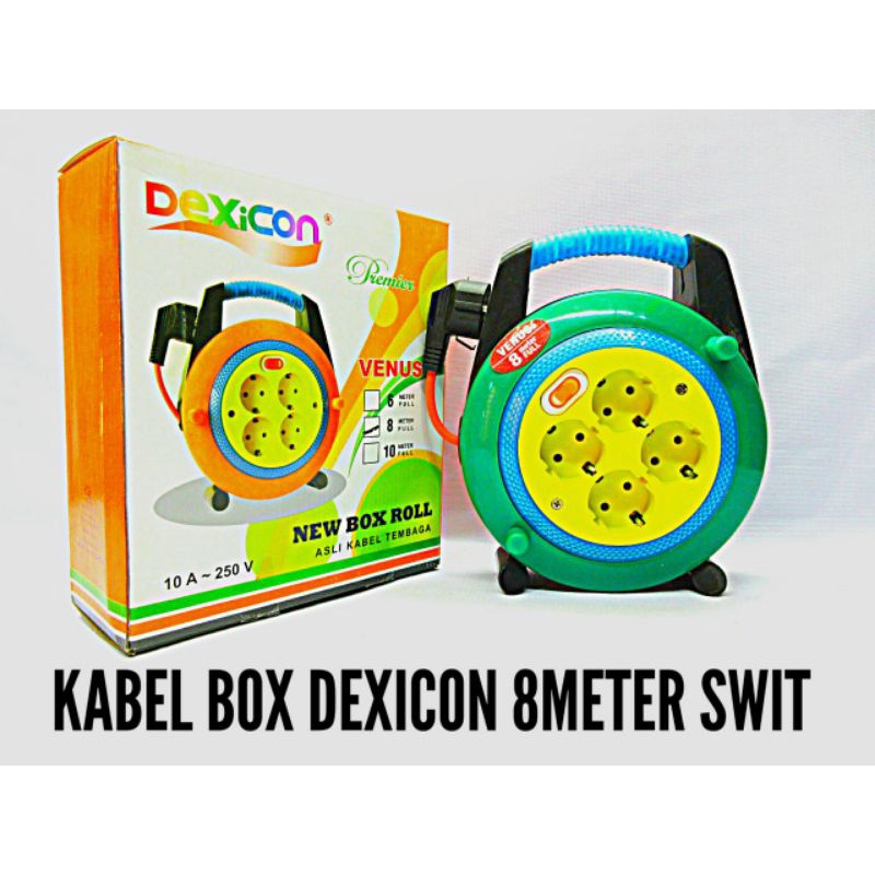 Jual Kabel Box Venus 8/12/ 20 meter/roll kabel/terminal colokan listrik ...