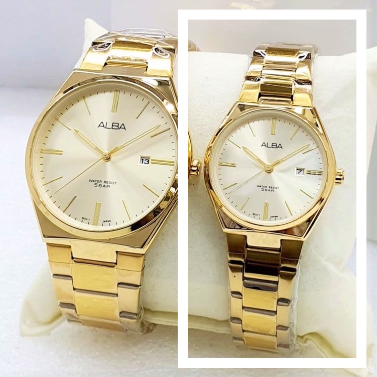 Jual Jam tangan fashion minimalis pria & wanita model couple rantai ...