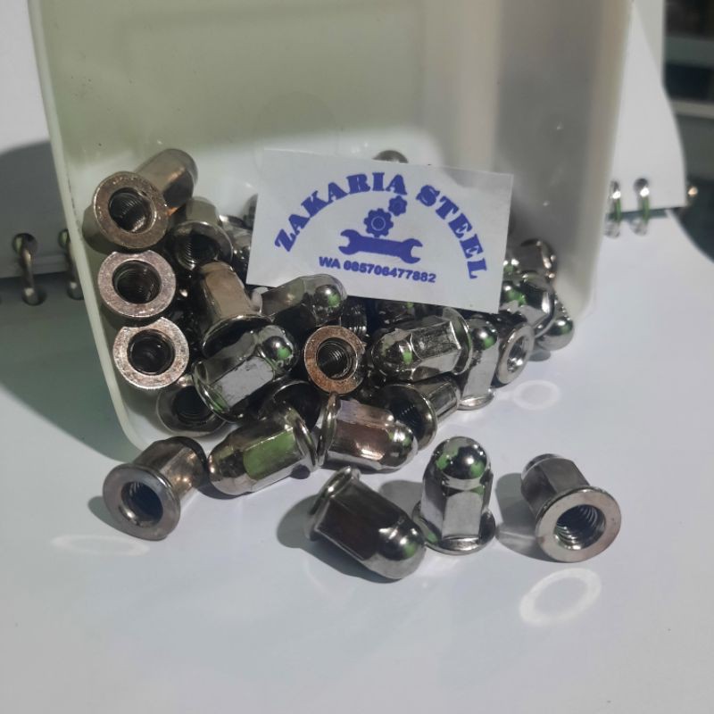 Jual Mur Topi M7 Baut 11 Kunci 10 Tinggi | Shopee Indonesia