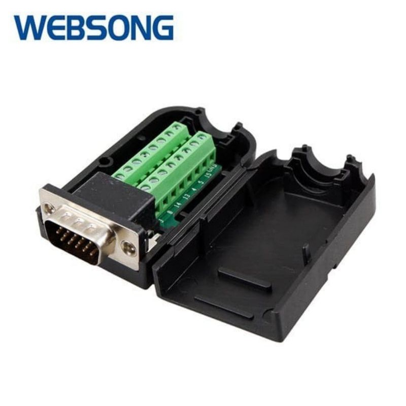 Jual Connector PCB Terminal VGA Male Websong | Shopee Indonesia
