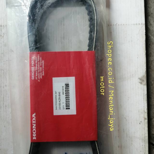 Jual V-BELT VAN BELT FAN BELT + ROLLER HONDA VARIO 125 ORIGINAL HONDA ...
