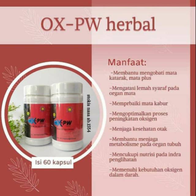Jual Obat katarak herbal NASA(oxpw) | Shopee Indonesia