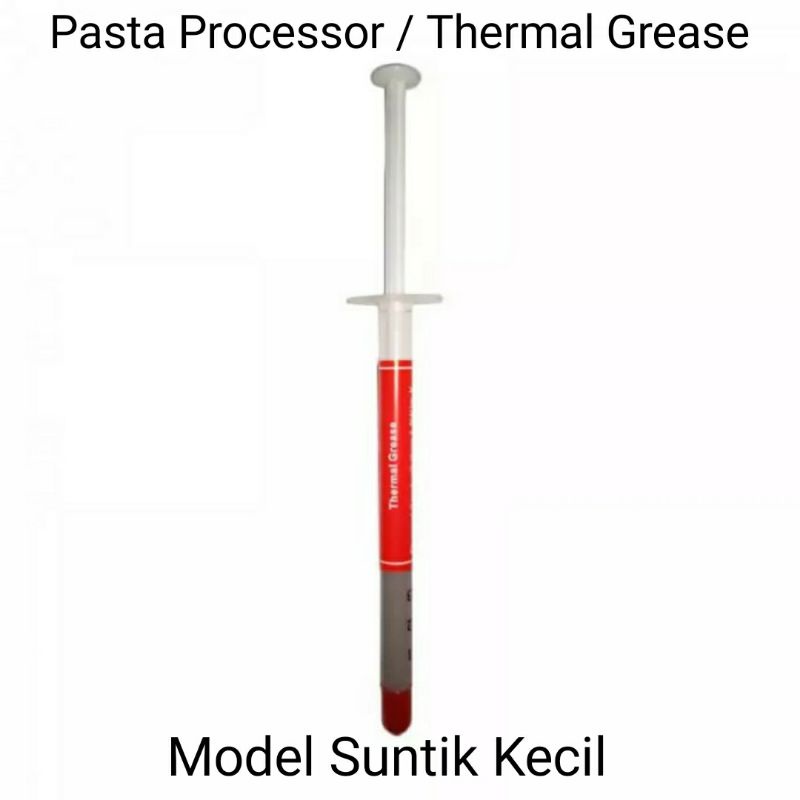 Jual Pasta Processor - Thermal Paste - Thermal Grease Model Suntik ...