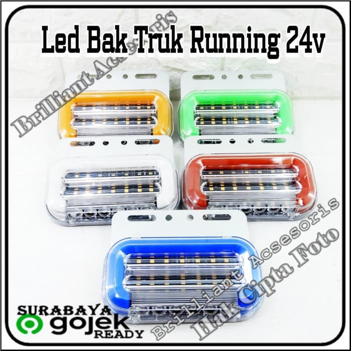 Jual Lampu Bak Truk Universal Bisa Running Bisa 12v dan 24v | Shopee Indonesia