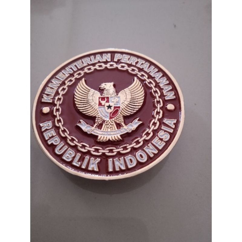 Jual Emblem Kemhan terbaru 2022/emblem baret PNS terbaru 2022 | Shopee ...