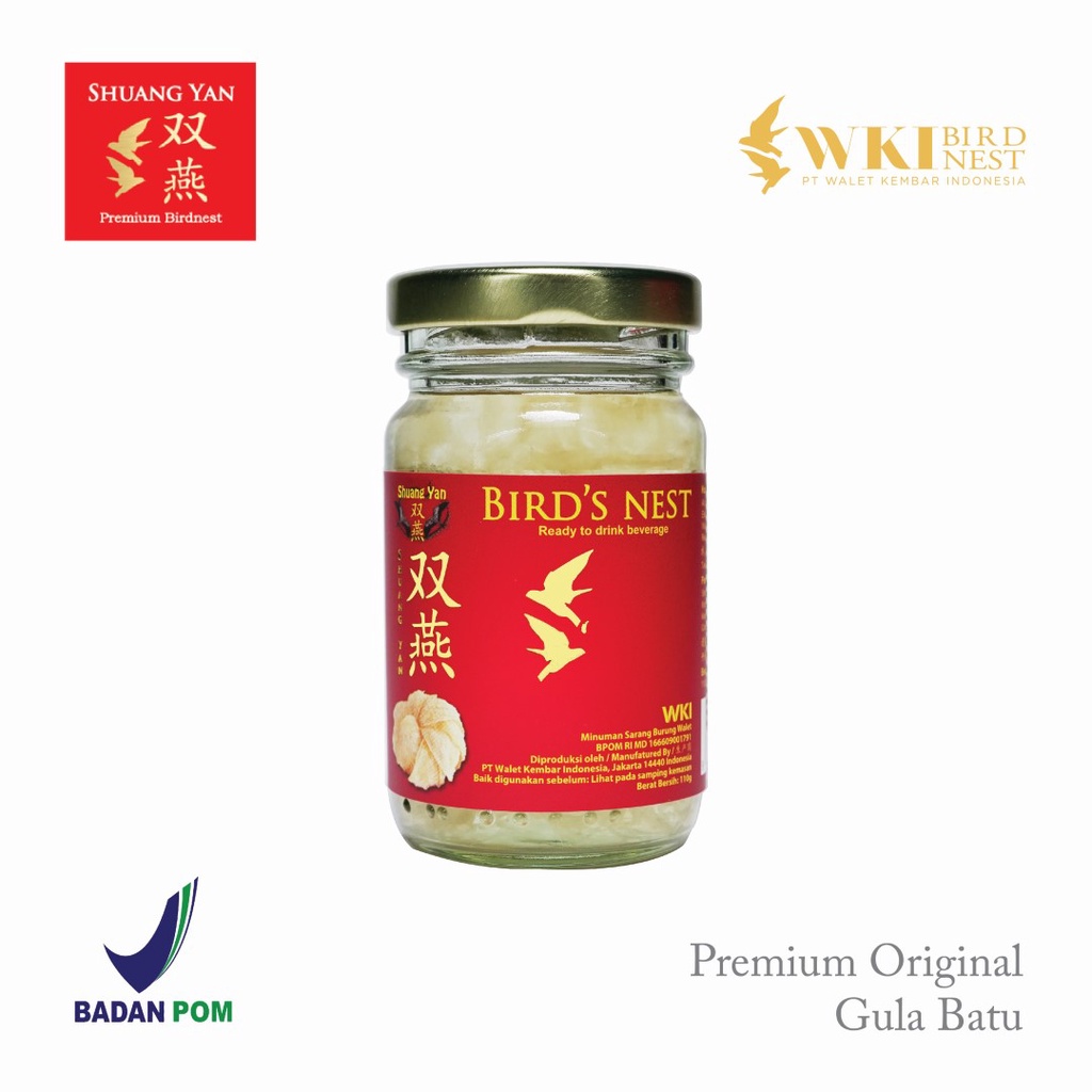 Jual SHUANG YAN - Sarang Burung Walet Original Flavor Minuman - 120 ml ...