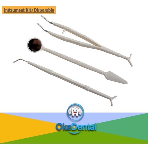 Jual Dental Instrument Kits Disposable (Diagnostik Set) | Shopee Indonesia