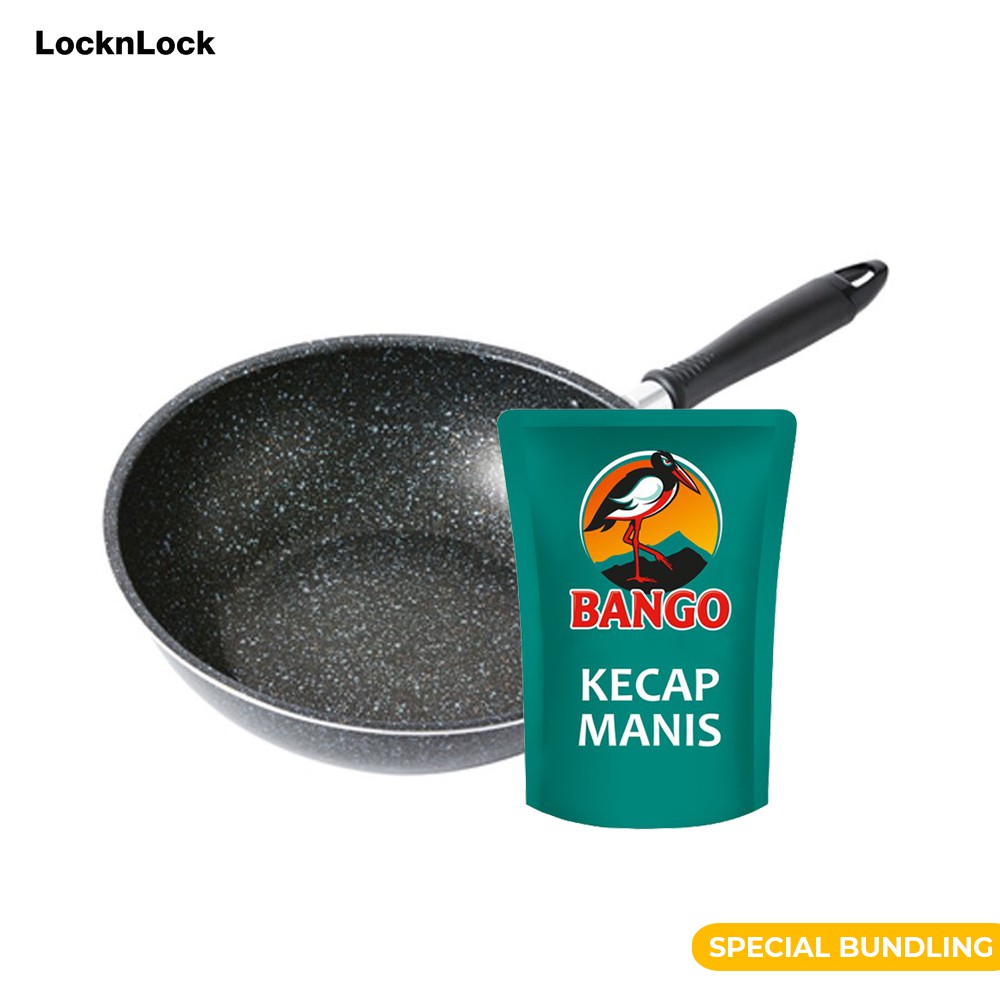 Jual Lock & Lock X Bango Special Bundling Leve Marble Wok 26 cm dan ...